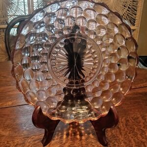 Anchor Hocking | Dining | Anchor Hocking Bubble Pattern Plate Bowls Lot ...